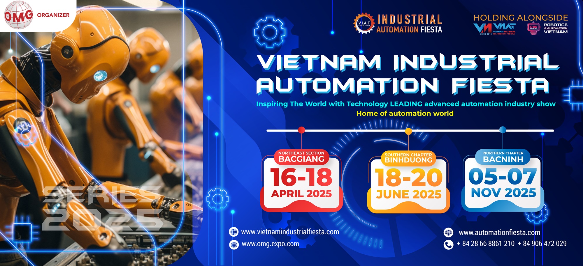 Home 1 - VIAF 2026 - Vietnam Industrial Automation Fiesta (Triển Lãm Tự ...