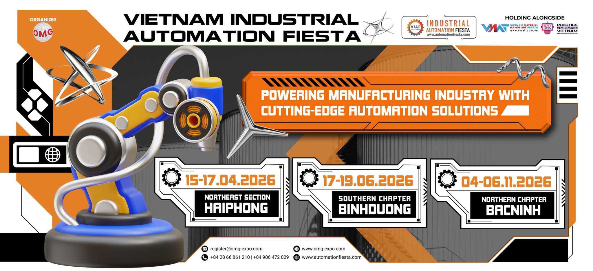 VIETNAM INDUSTRIAL AUTOMATION FIESTA - VIAF 2026